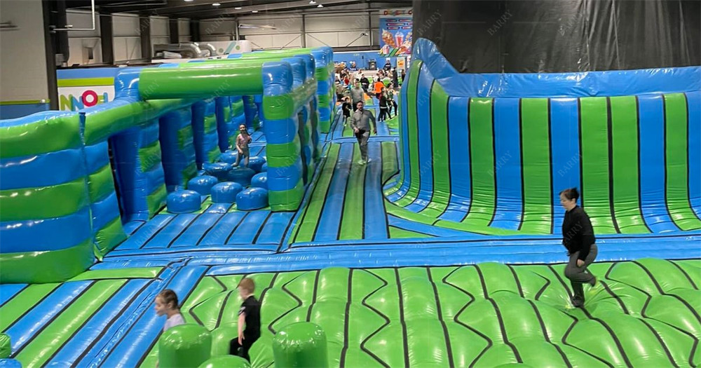 Pvc Child Playground Giant Portable Indoor Inflatable Trampoline Park ...