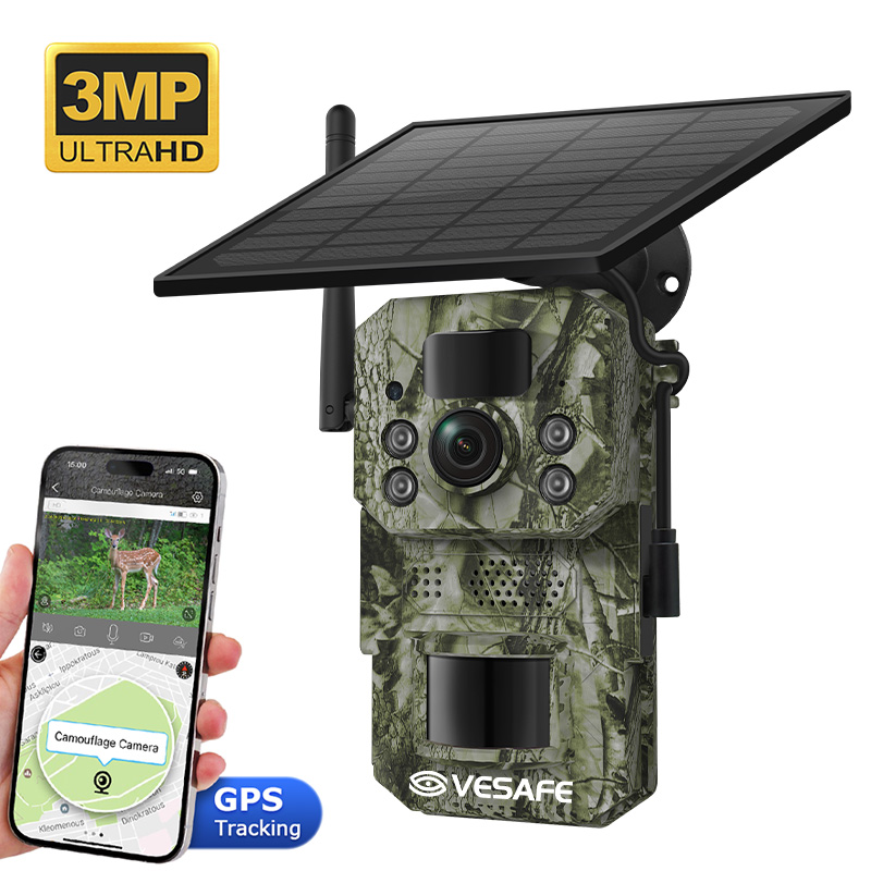 Ip66 4g Lte Solar Wildlife Animal Hunting Camera | VESAFE