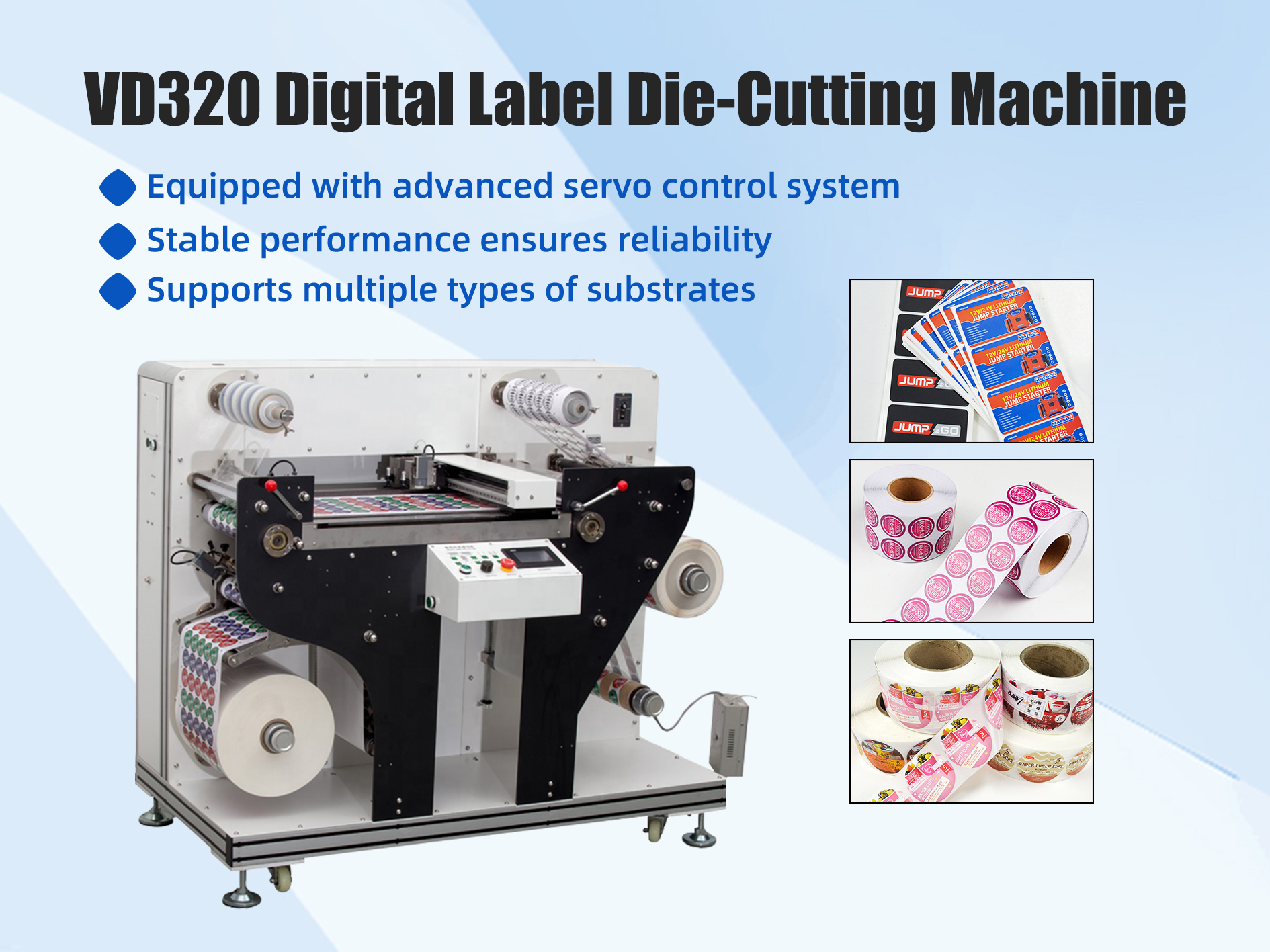 Introducing the VD320 Digital Label Die-Cutting Machine: All-in-One ...