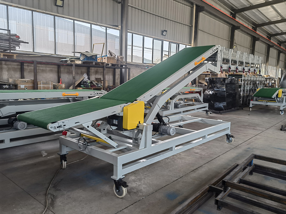 100KG Heavy Load Robust Truck/Container/Trailer Loading Unloading Conveyor Belt Machine | YiFan ...
