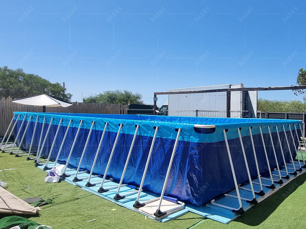 Water Park Portable Mobile Pool Frame for Swimming Pool | Barry Inflatable