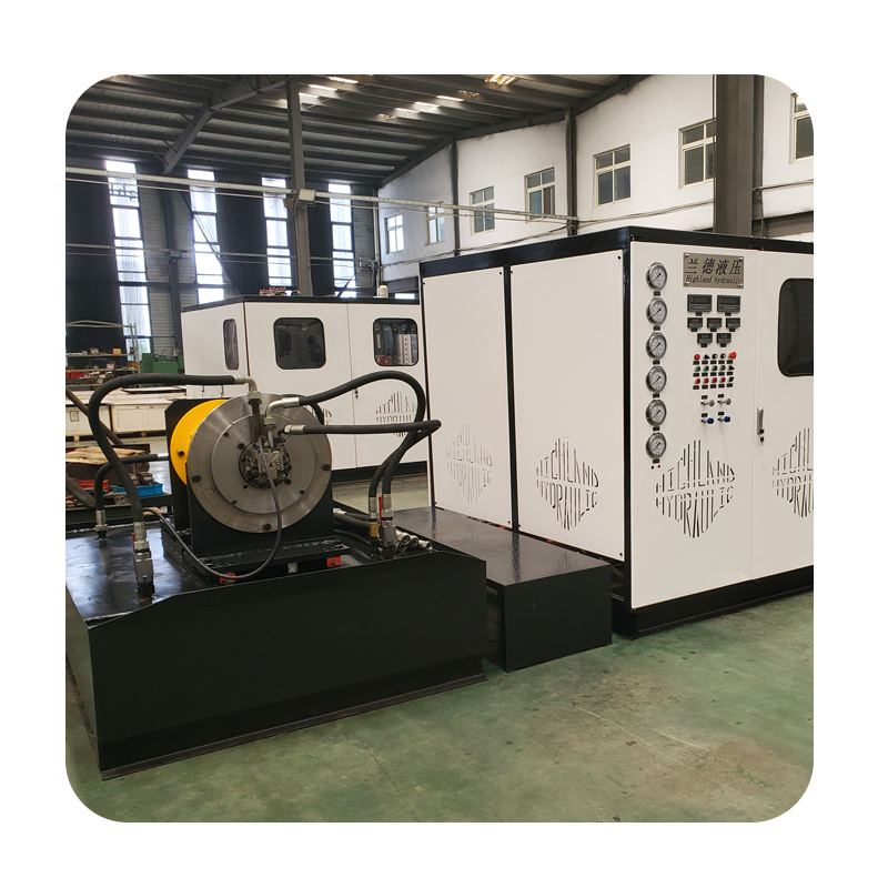 Hydraulic Cylinder Performance Test Bench Accurately Measures Thrust ...