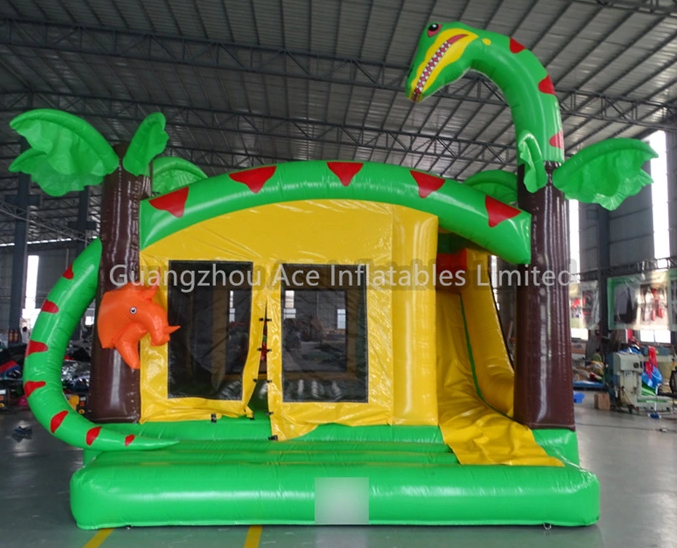 Snake Kids Inflatable Combo Bouncy Castle with Slide: a Slithering ...