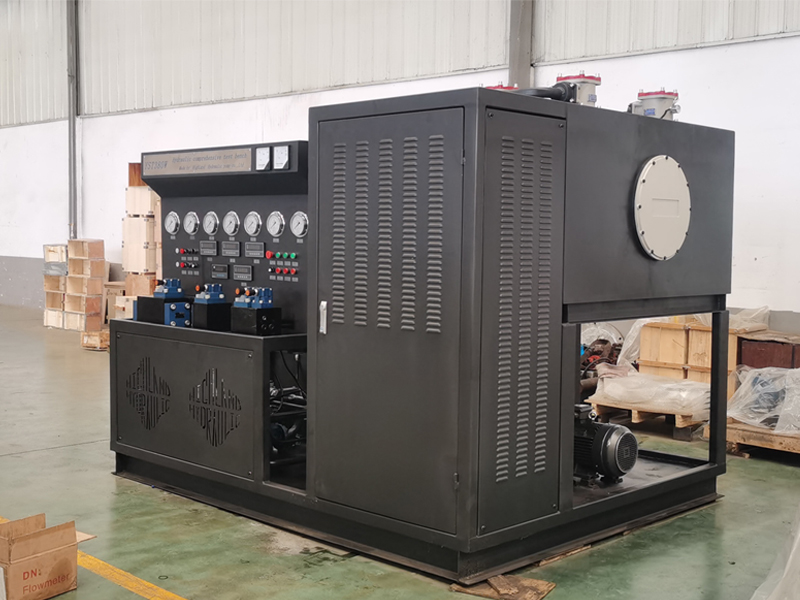 Hydraulic Cylinder Performance Test Bench Accurately Measures Thrust ...