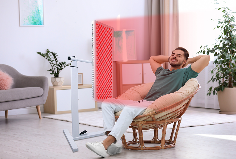 Pneumatic Stand - Smooth Height Adjustment for Therapy Use | REDDOT LED