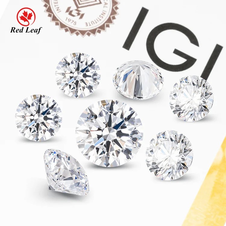 IGI GIA Certificate Diamonds Loose Lab Diamond 6.52CT DEF VVS VS HPHT CVD Lab Grown Diamond