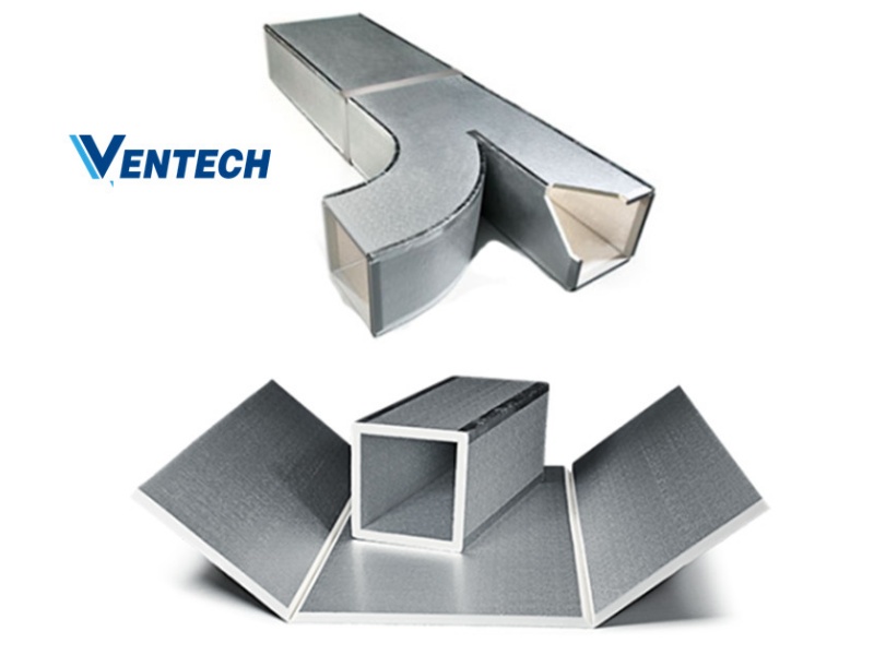 Fabrication of Ductwork Using PIR Duct and Pre-Insulated Duct | VENTECH