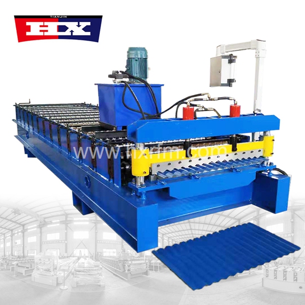 Corrugated Iron Roof Roll Forming Machine | HAIXING