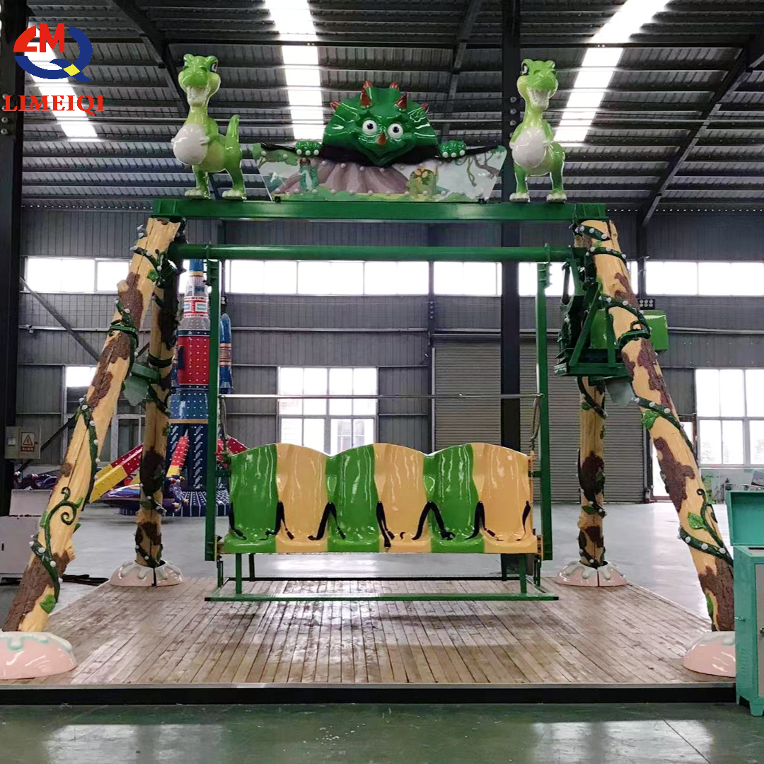 Happy Swing Dinosaur Swing for Kids and Adults | Fiberglass Rotating ...