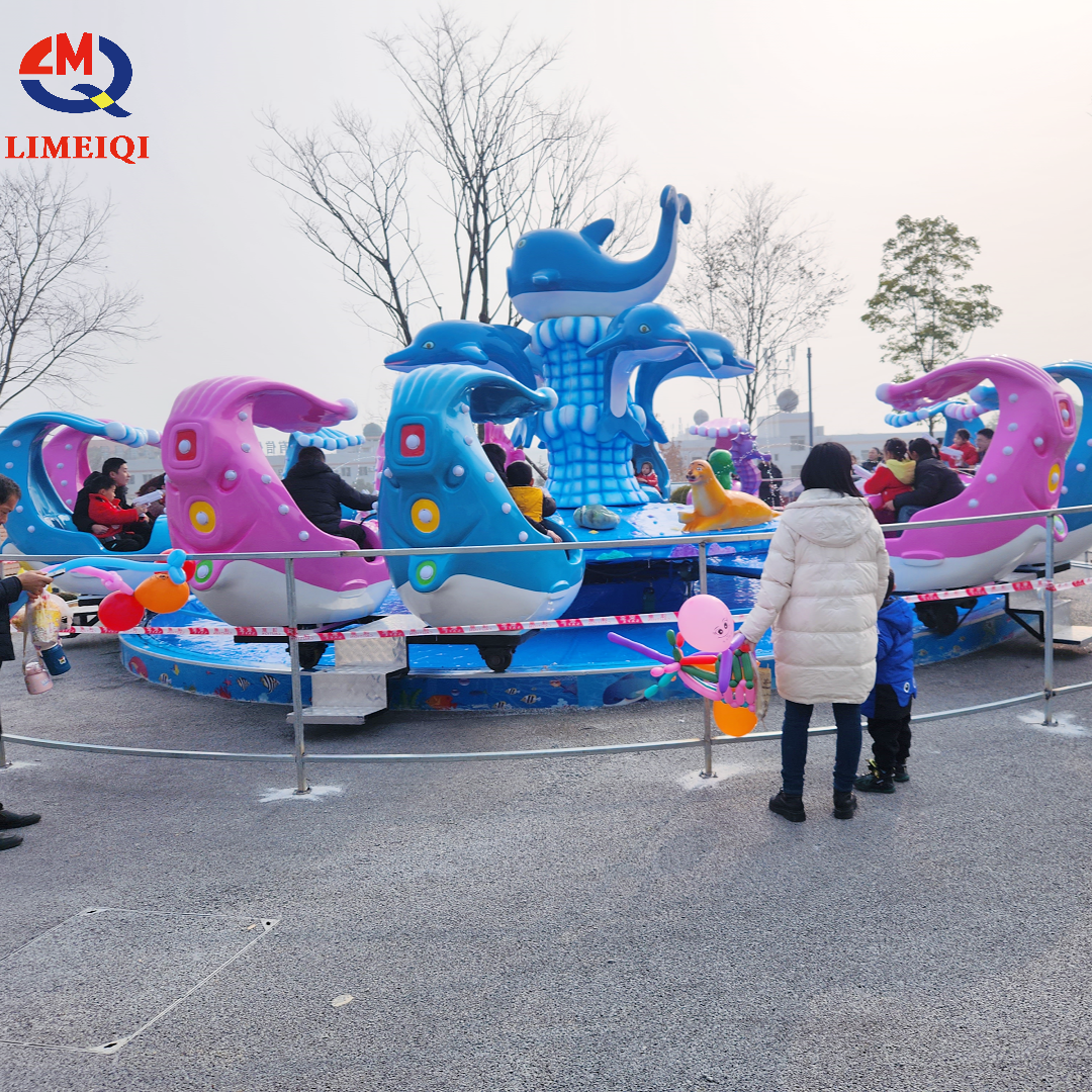 Thrilling Battle of Shark Island Amusement Ride with Marine Animal ...