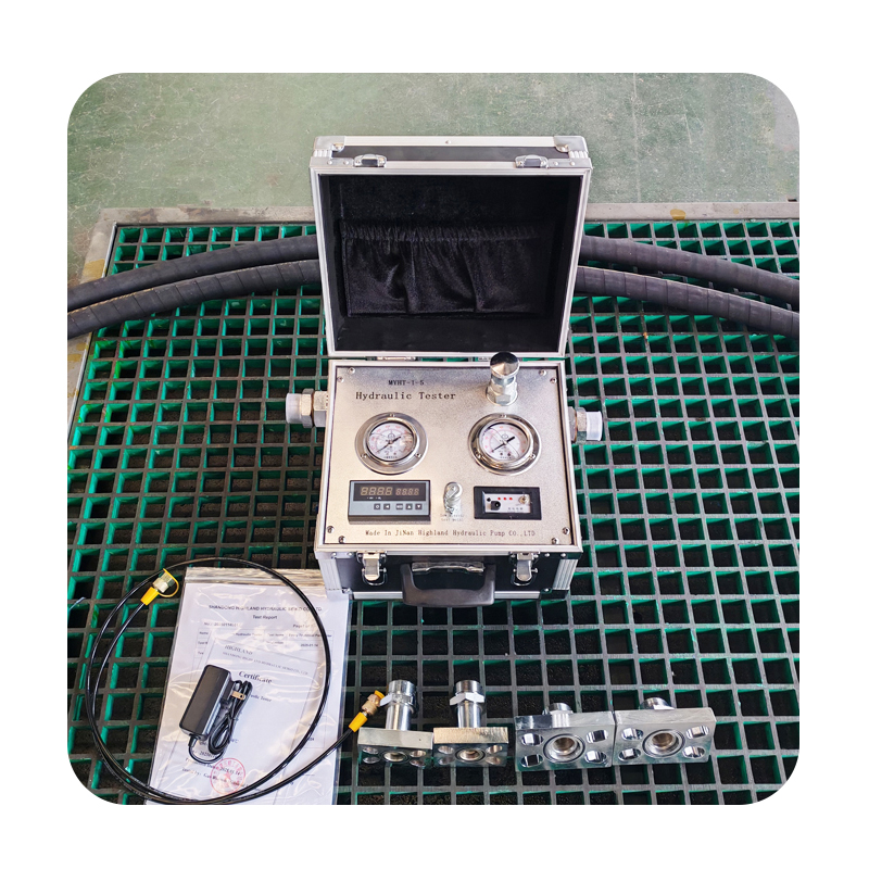 Portable Hydraulic Tester Suitable for on-site Diagnostic Measurement ...