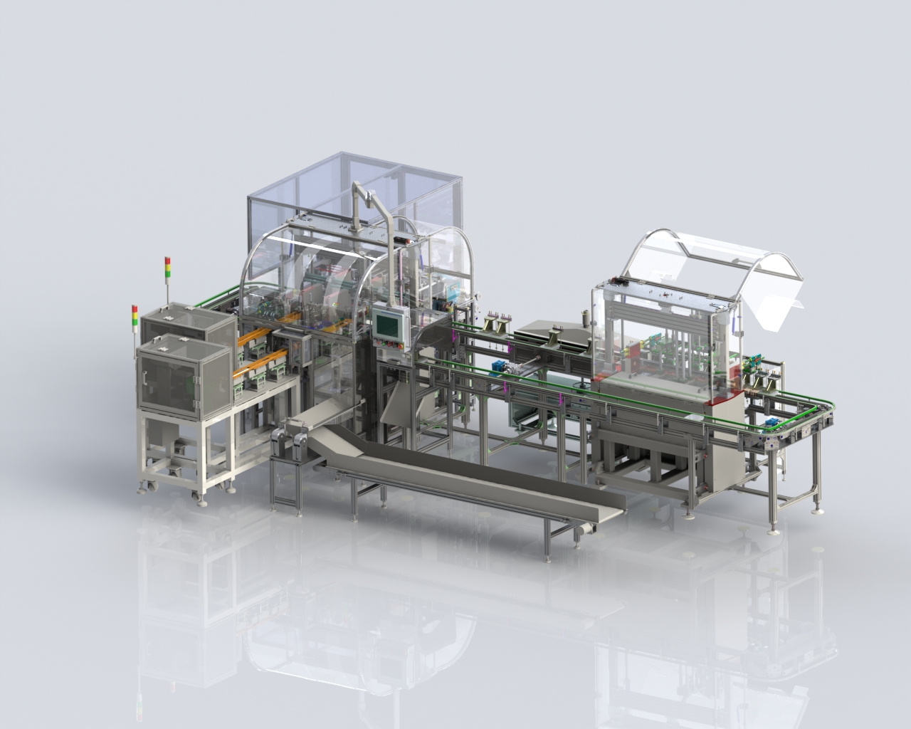 Latex Foley Catheter Automatic Assembly and Testing System