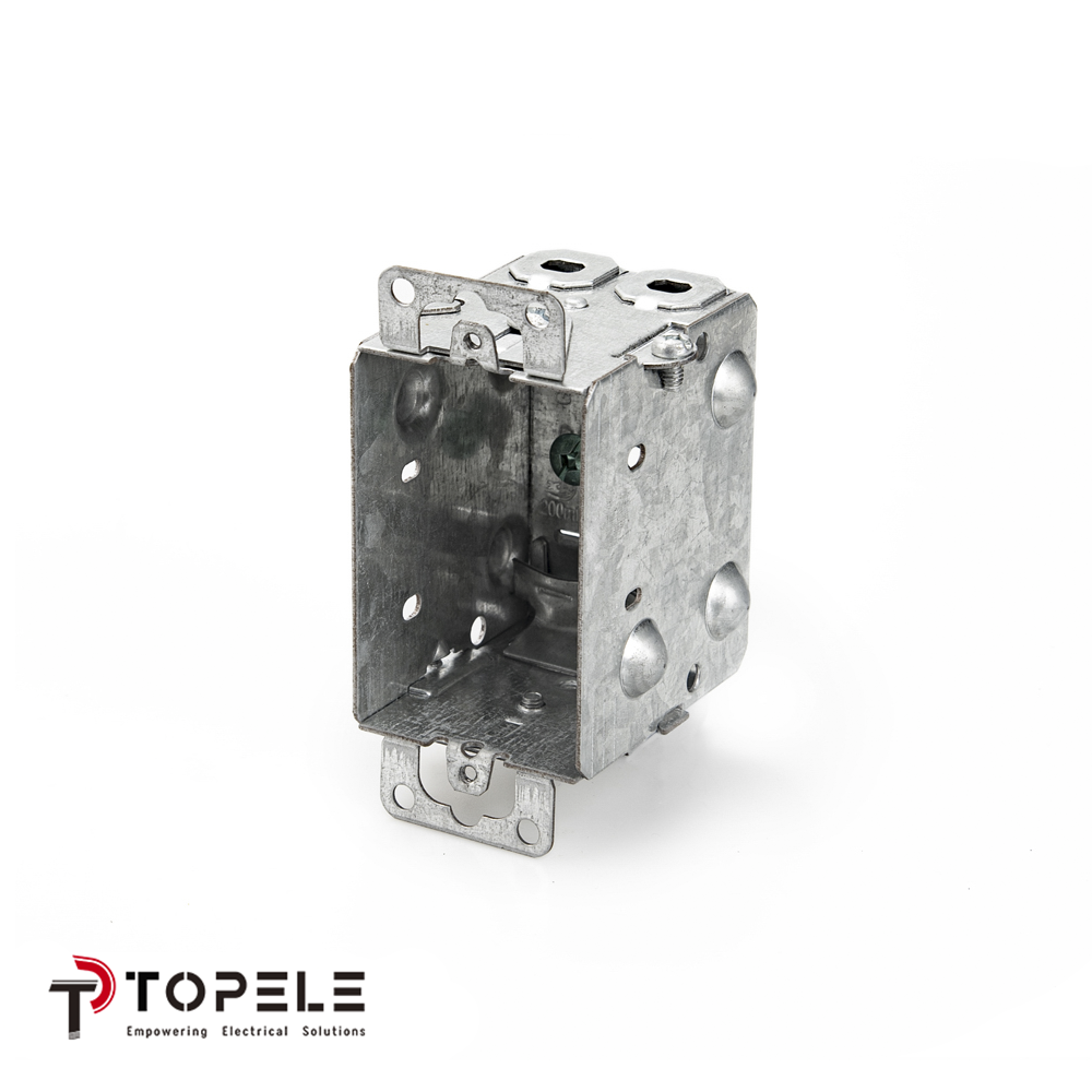 Galvanized Steel Handy Box Rectangular for Surface Mounted Wiring