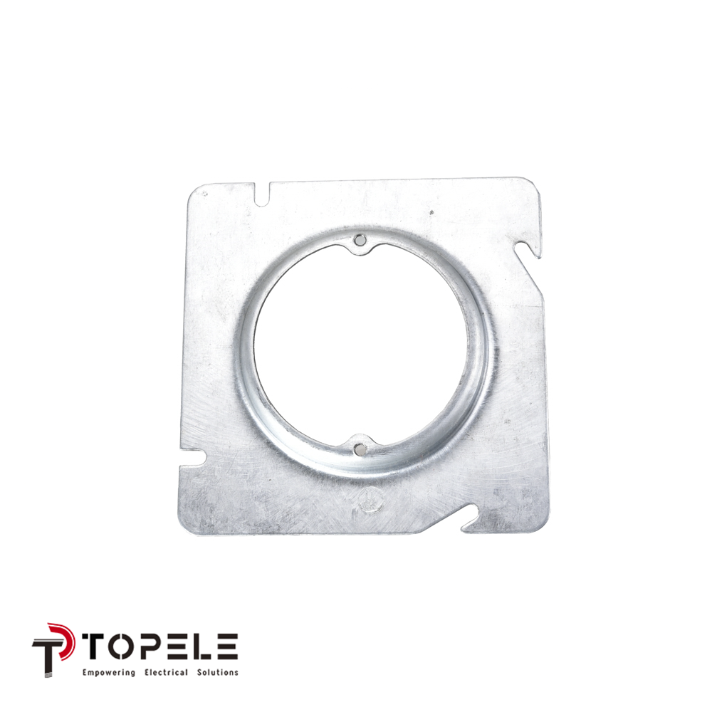 Square Electrical Boxes and Covers , Weatherproof Electrical Box Cover