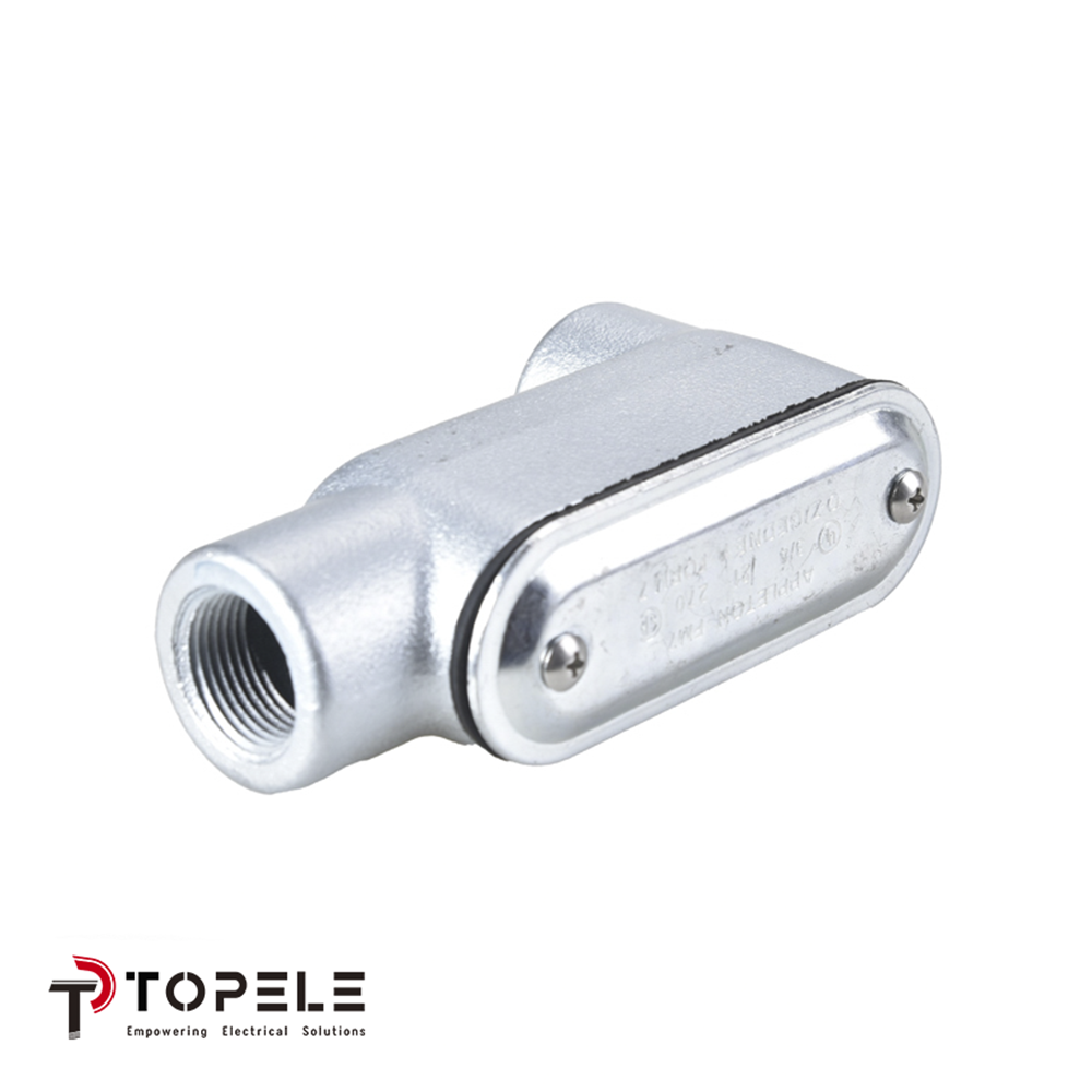 UL LB Type Malleable Iron Conduit Body with Die Cast Covers and Gaskets ...