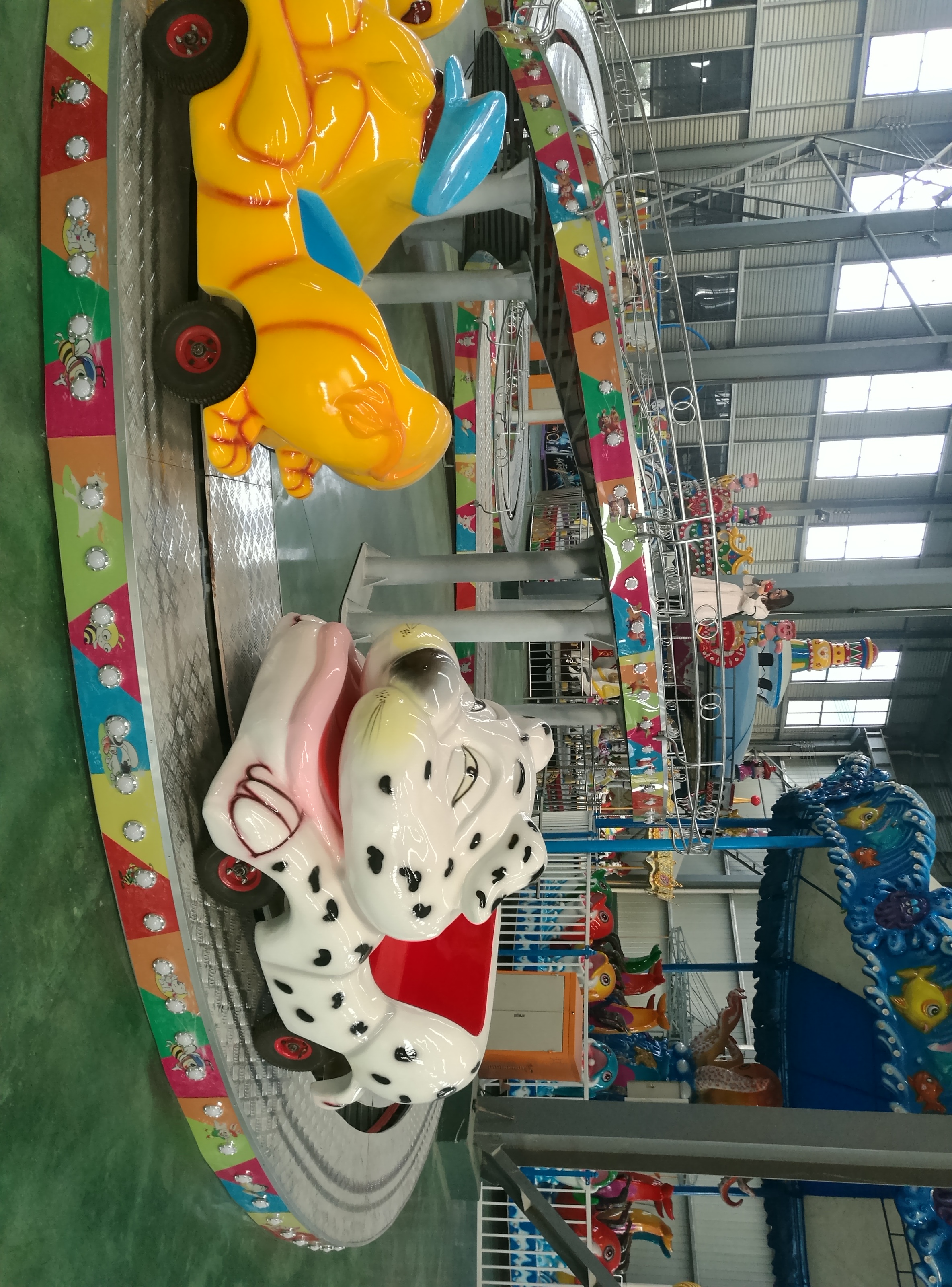 Mini Shuttle Kids Roller Coaster with Vertical Crossing Track ...