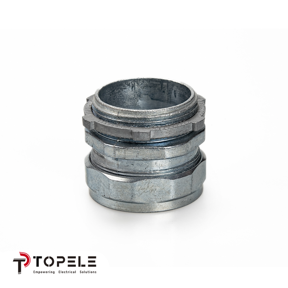 EMT Conduit and Fittings NPT Thread Zinc EMT Compression Connectors
