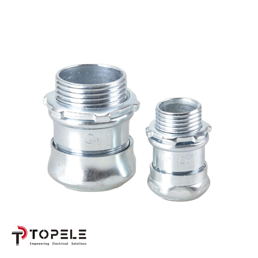 EMT Steel Compression Connector | Topele