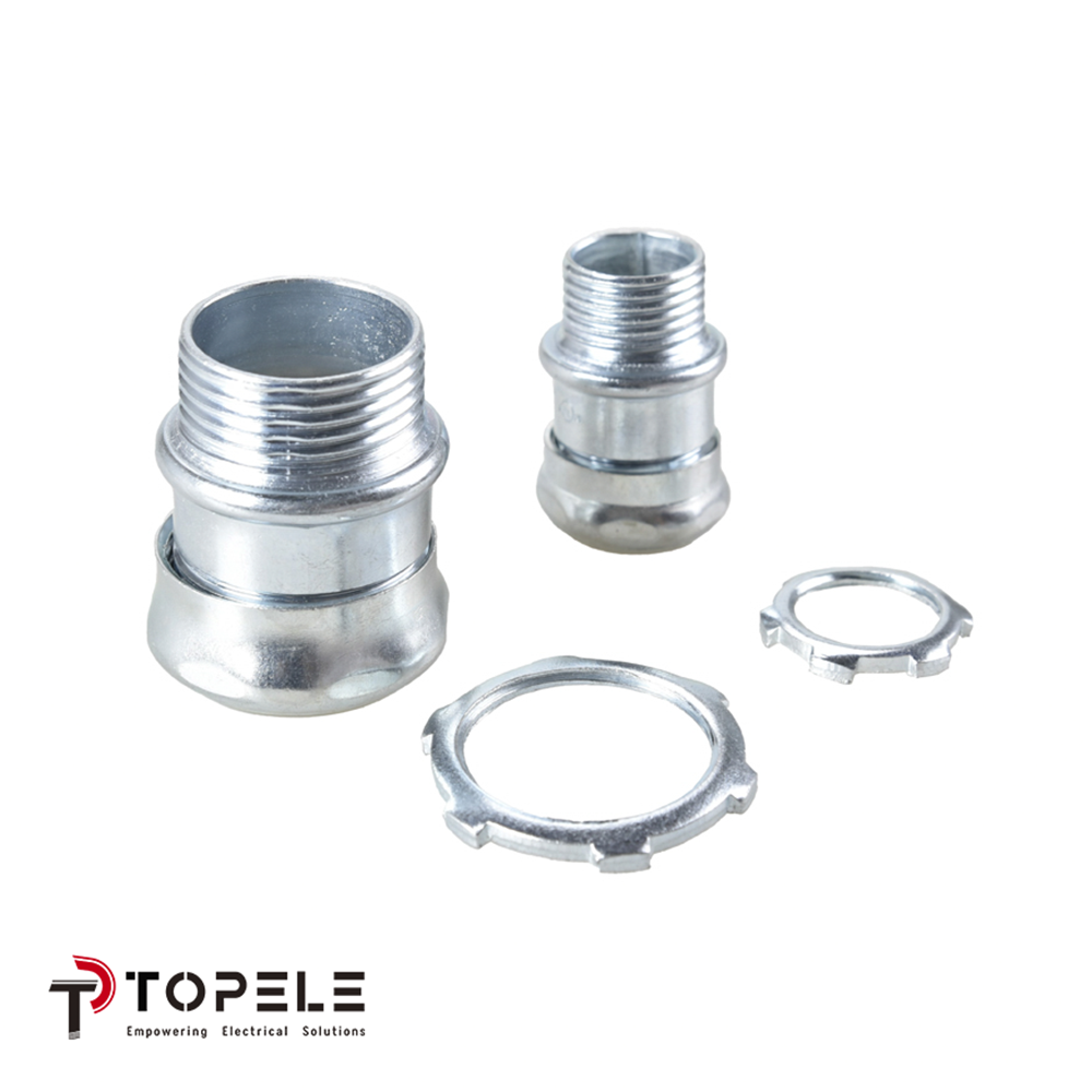 EMT Steel Compression Connector | Topele