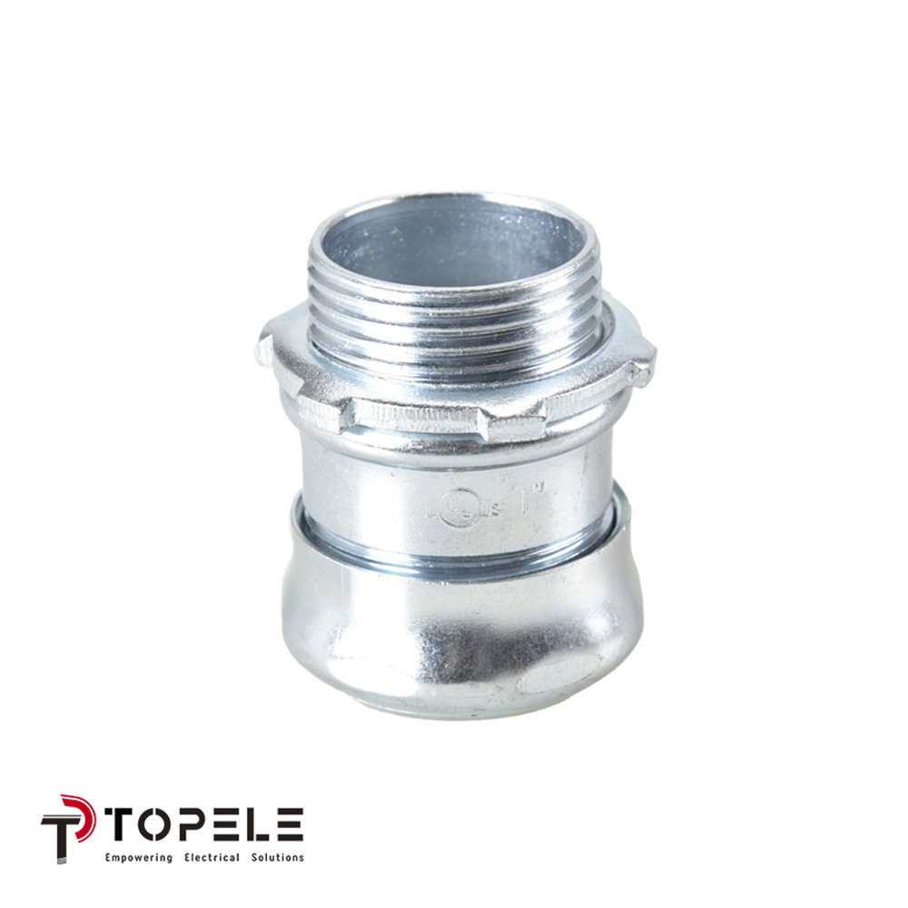 EMT Steel Compression Connector | Topele