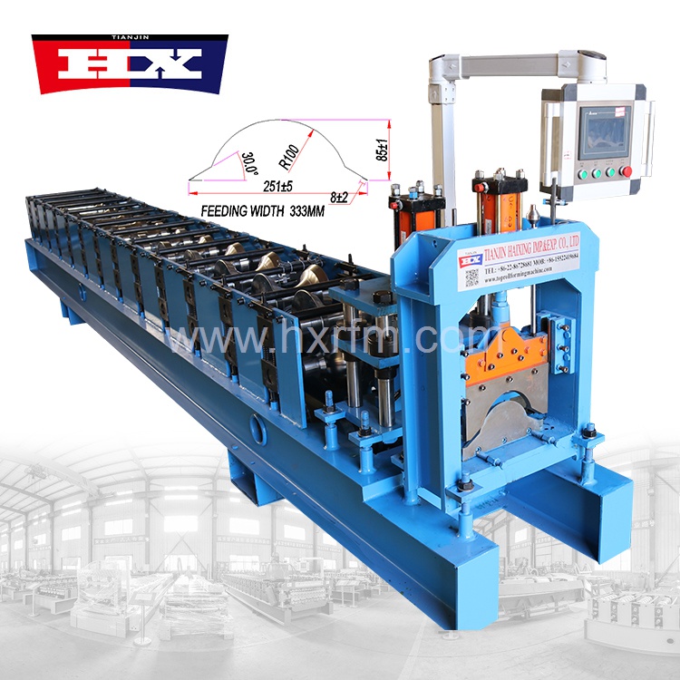 Ridge Cap Making Machine Galvanized | HAIXING