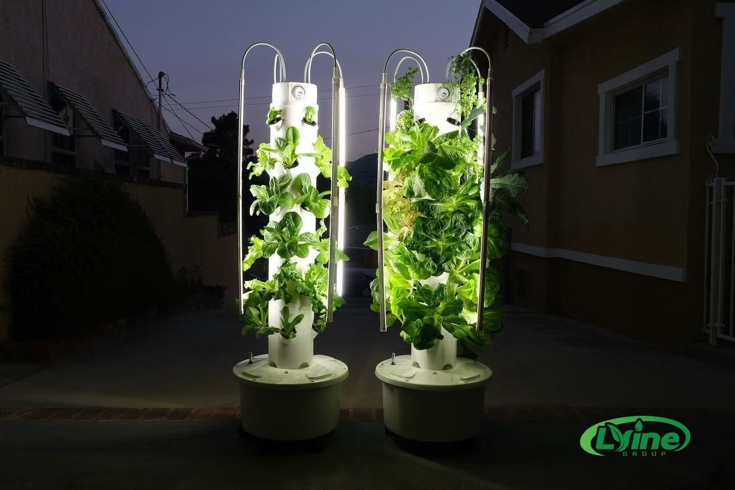 Croatia Vertical Hydroponic System Tower Samples | Lyine