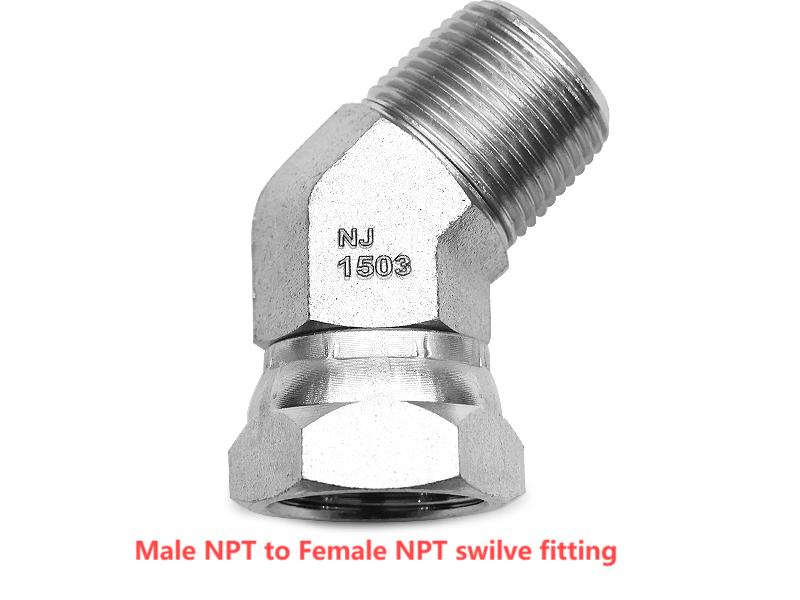 How to Measure Hydraulic Hose Fittings？