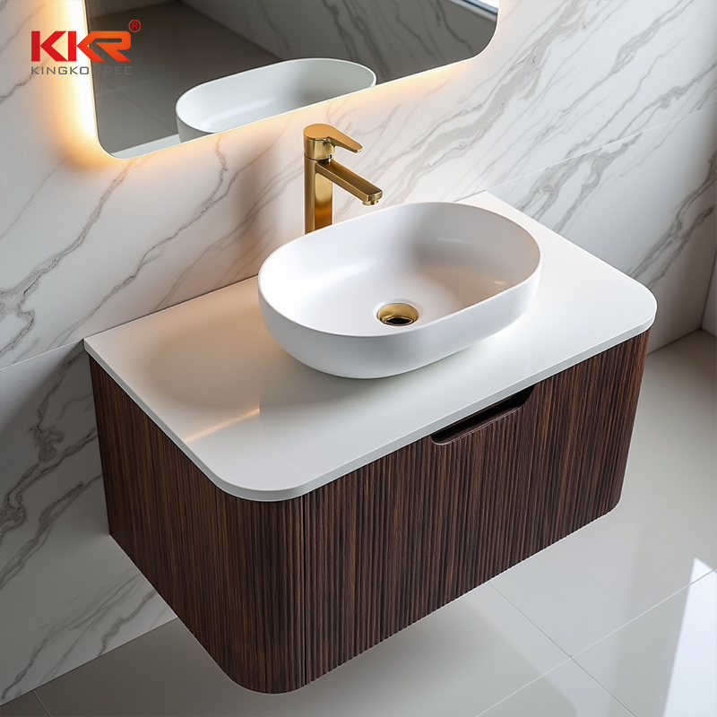 Hot Sale Custom Modern Design Cabinet Basin Wall Mounted Bathroom ...