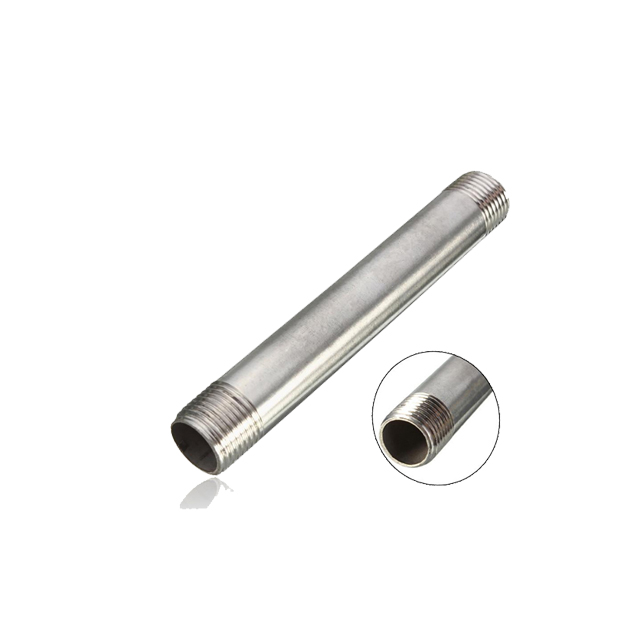 HY High Pressure 3000PSI Male Bsp Thread 2 Inch Long Barrel Nipple ...