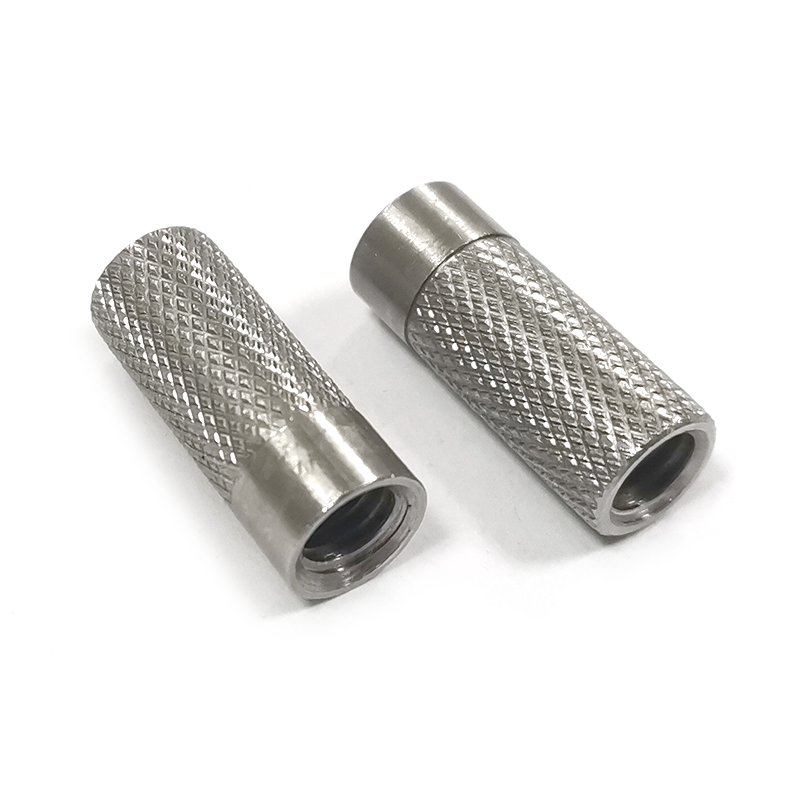 M3 M4 M5 M6 M8 M10 M12 304 Stainless Steel Extended Cylindrical Knurled ...
