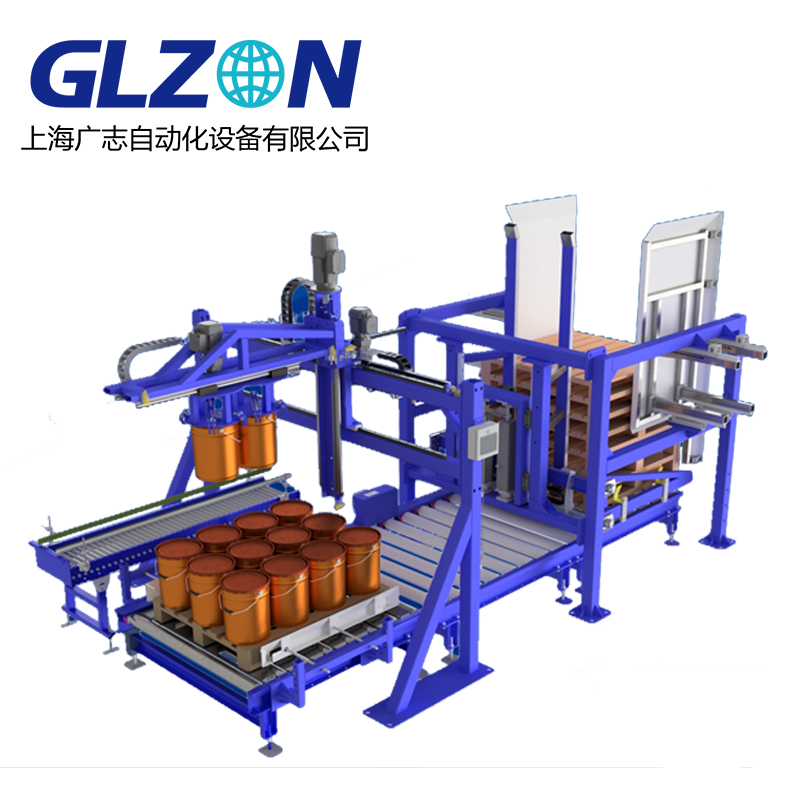 Automatic Pallet and Pallet Stack Packer | GLZON
