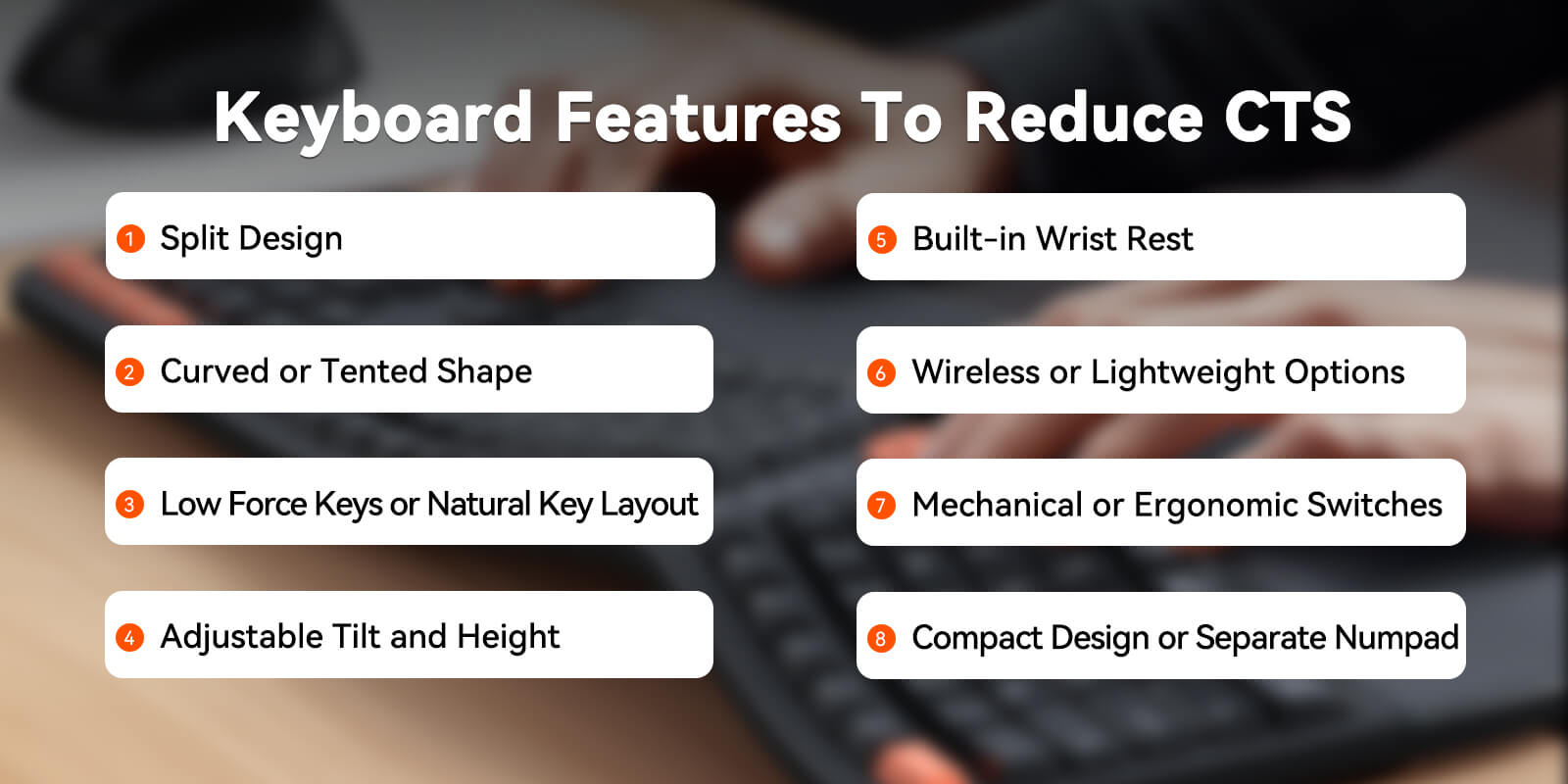 Best Ergonomic Keyboard for Carpal Tunnel Syndrome