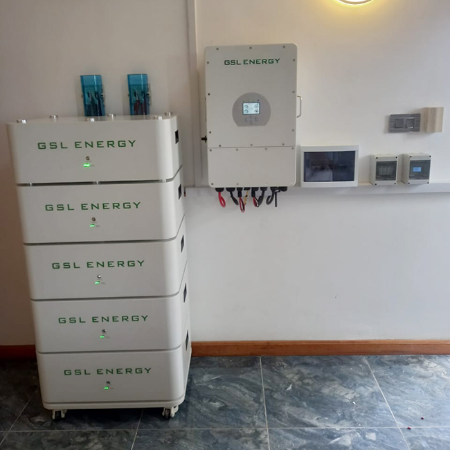 25kWh Stacked Battery Installed in Mauritius | GSL Energy