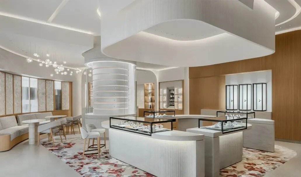 Five Key Elements of Custom Jewelry Store Displays: Material, Lighting ...