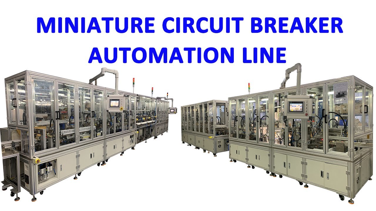 Miniature Circuit Breaker Assembly Machine Automation Machinery ...