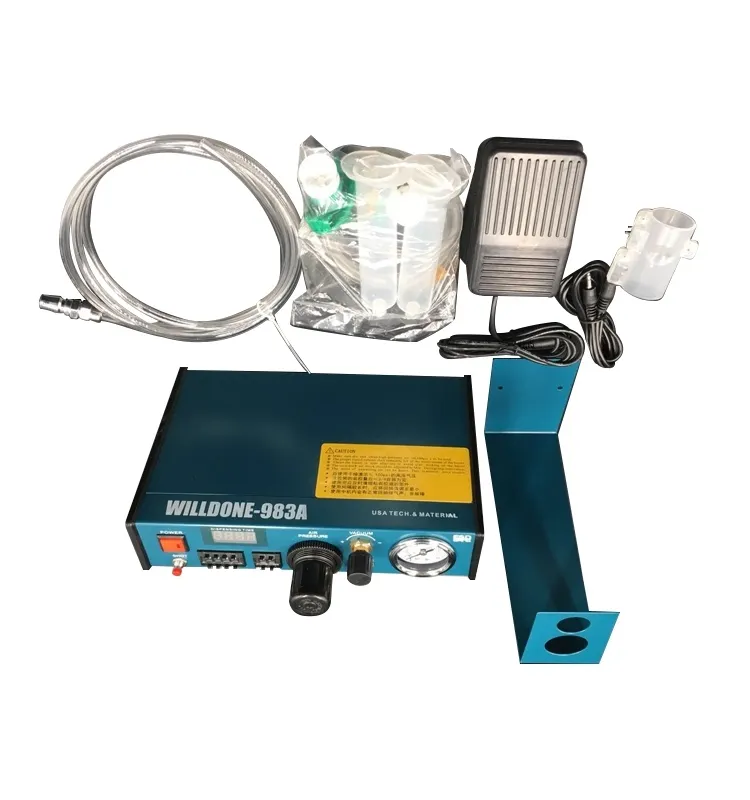WD-983A Automatic Glue Dispenser Equipped with Vacuum Suckback Function | WillDone