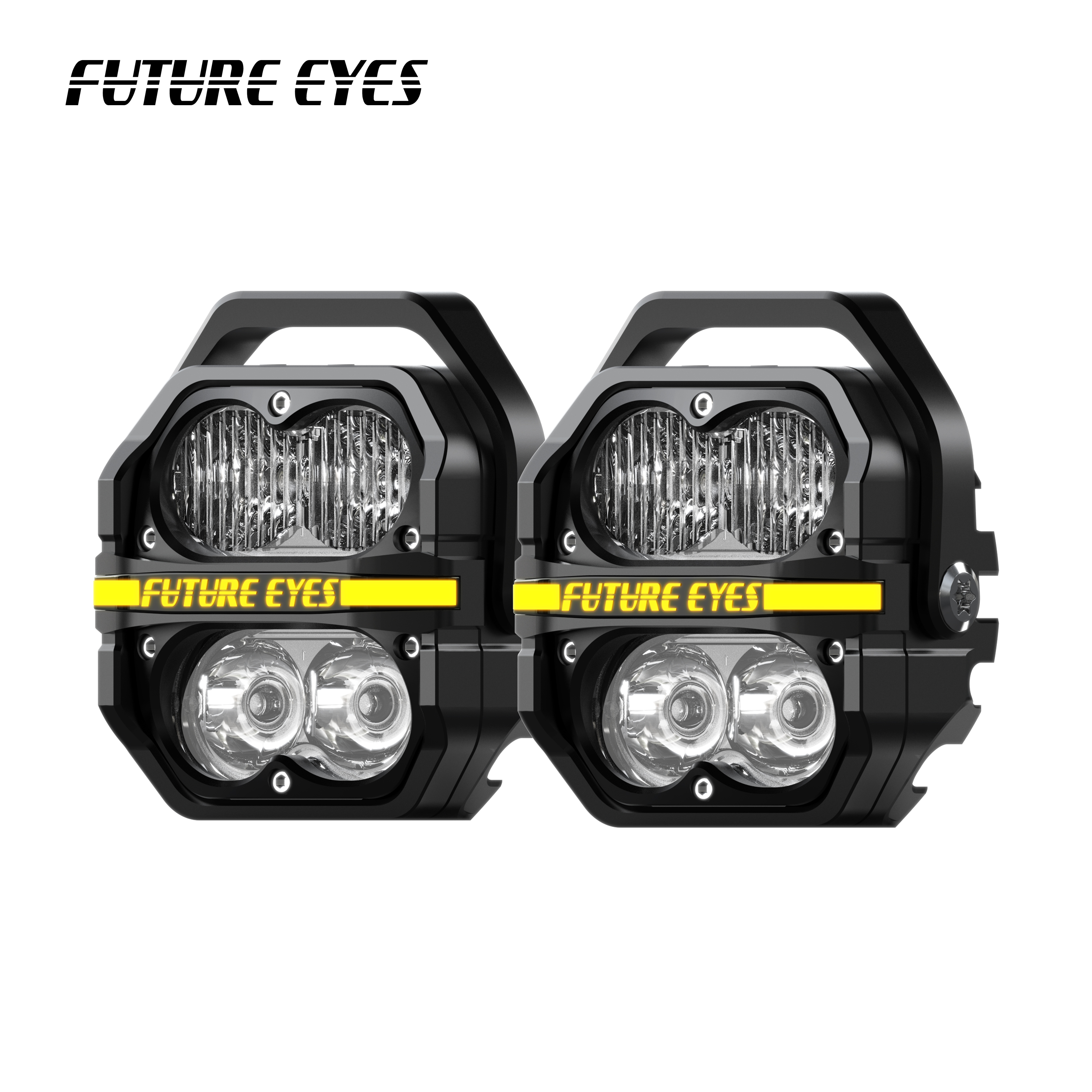 FUTURE EYES Z4 Flood Spot Auxiliary Fod Motorcycle LED SpotLight ...