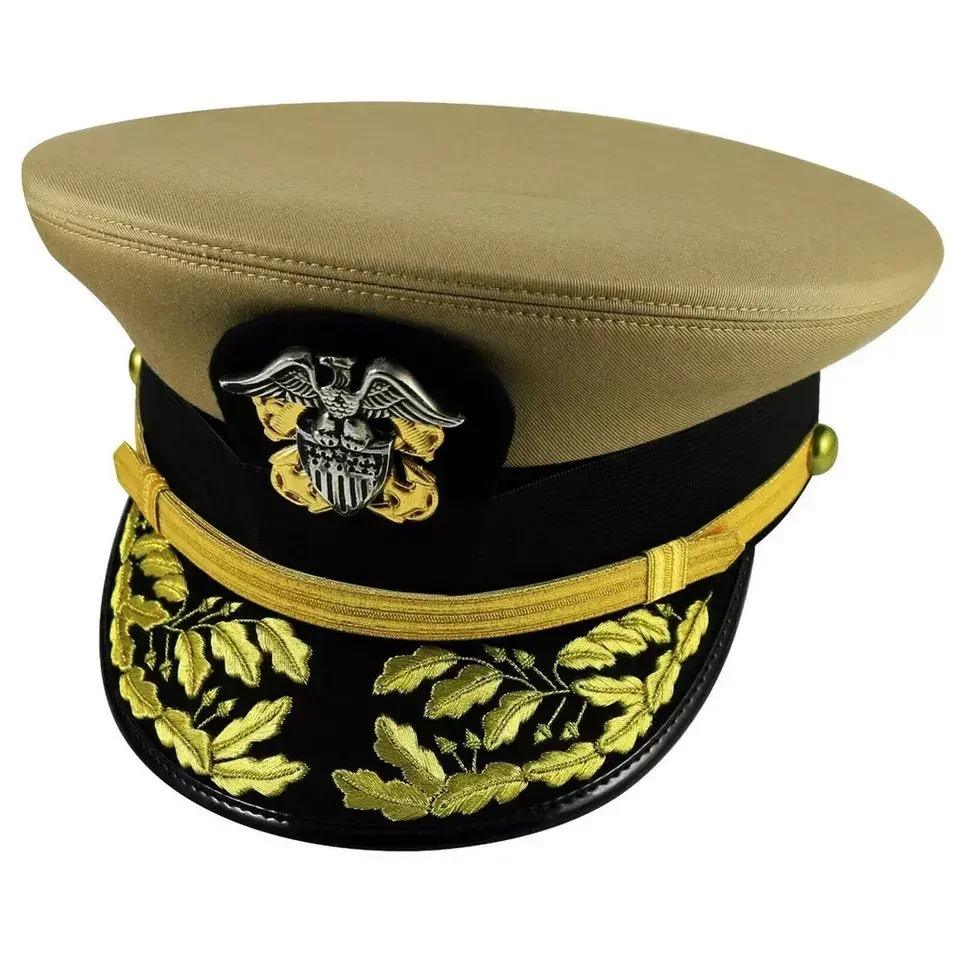 Multi Color Captain Officer Cap - High Quality Design with Various ...