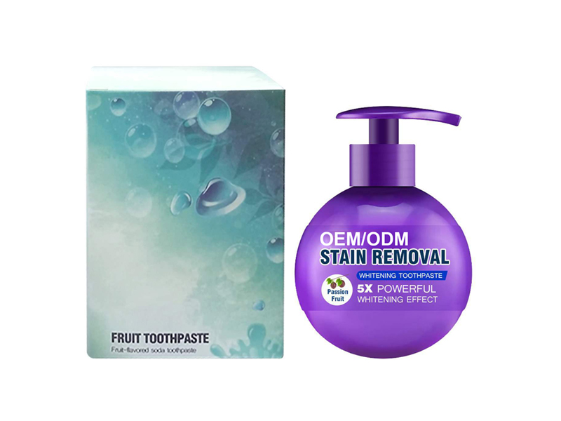 Baking Soda Fruit Flavored Fresh Breath Whitening Toothpaste | Roeasy