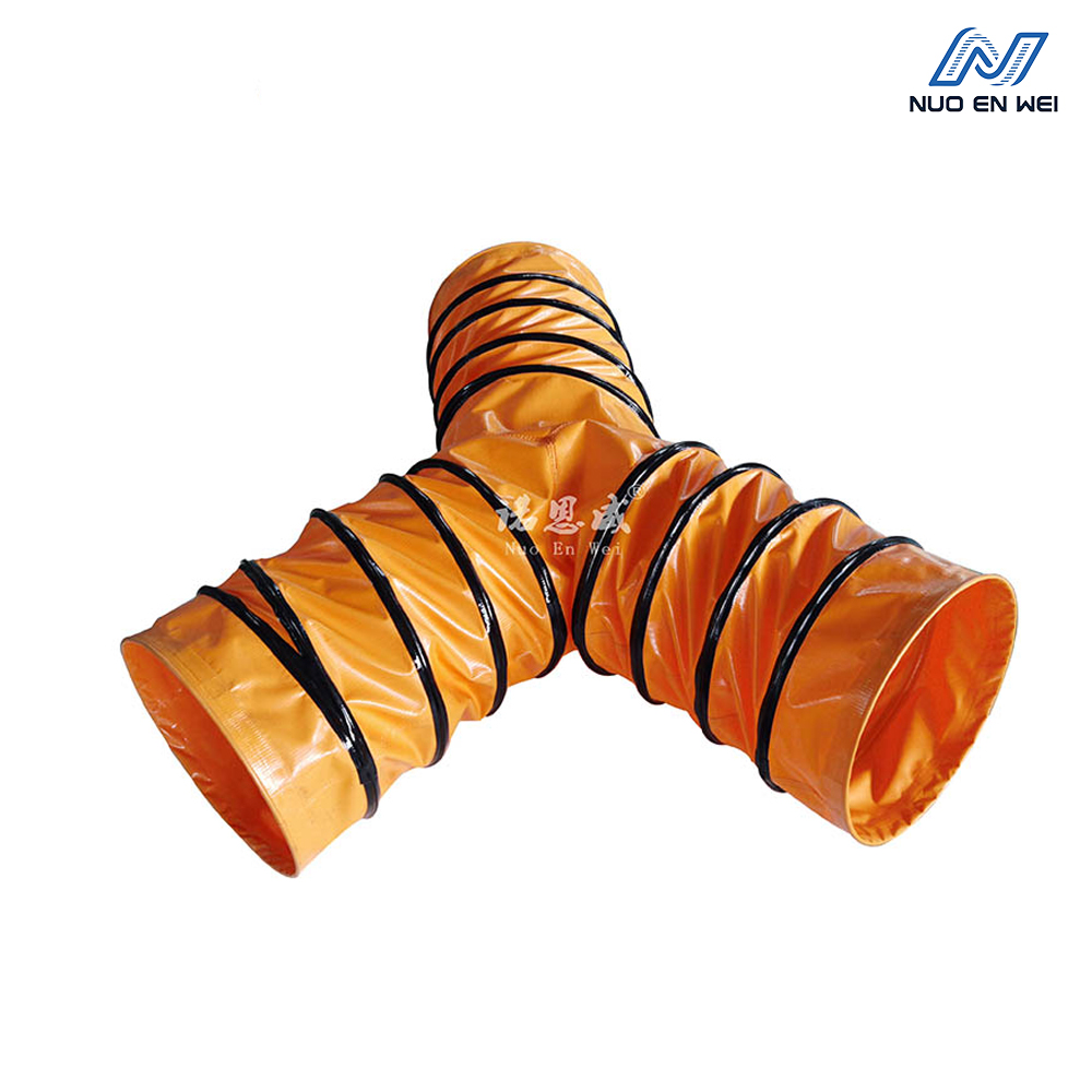 3 Way Duct Splitter - Heavy Duty PVC Y/T Type Flexible Air Duct ...