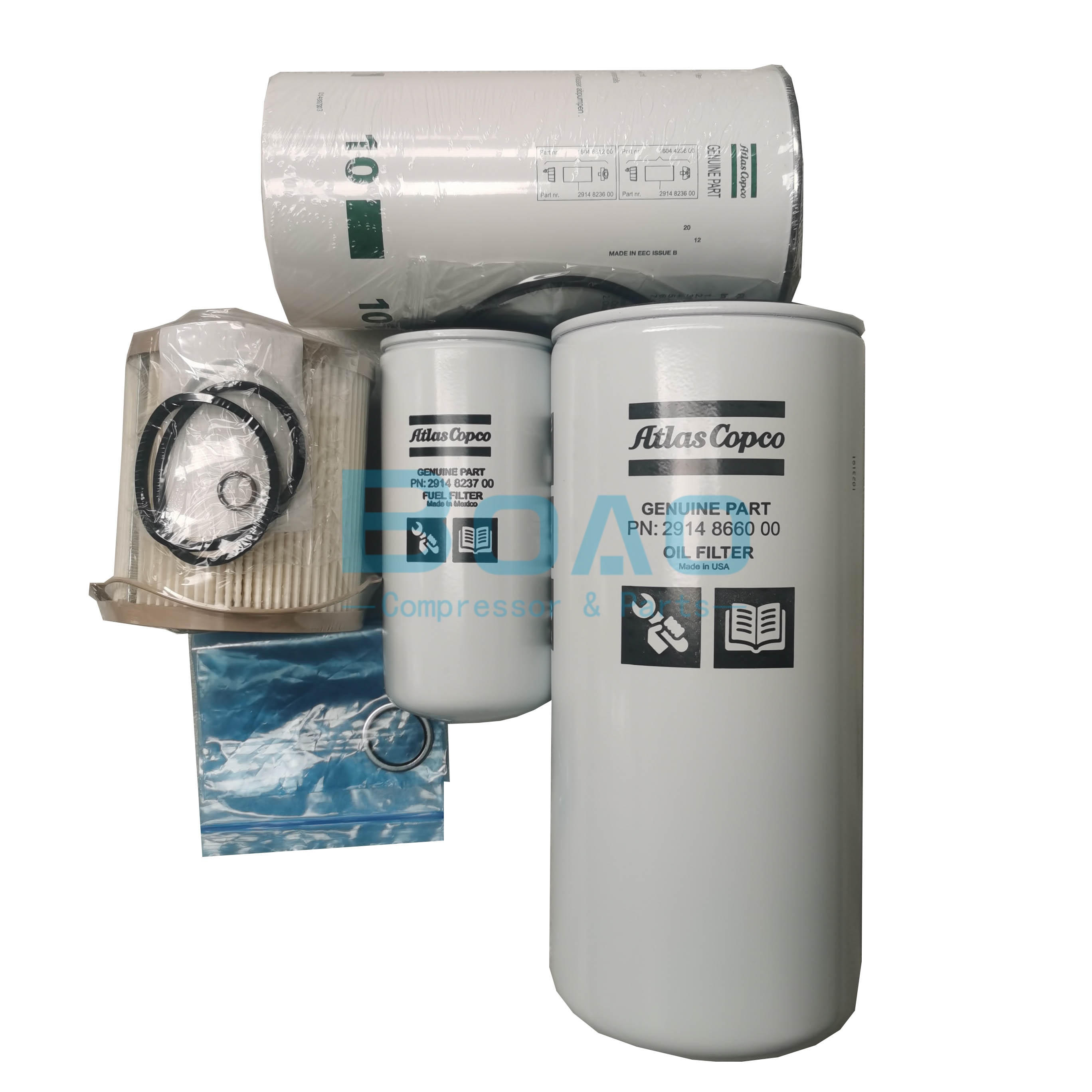 Atlas Copco 250H Filter Element Maintenance Kit 3001500000 | BOAO