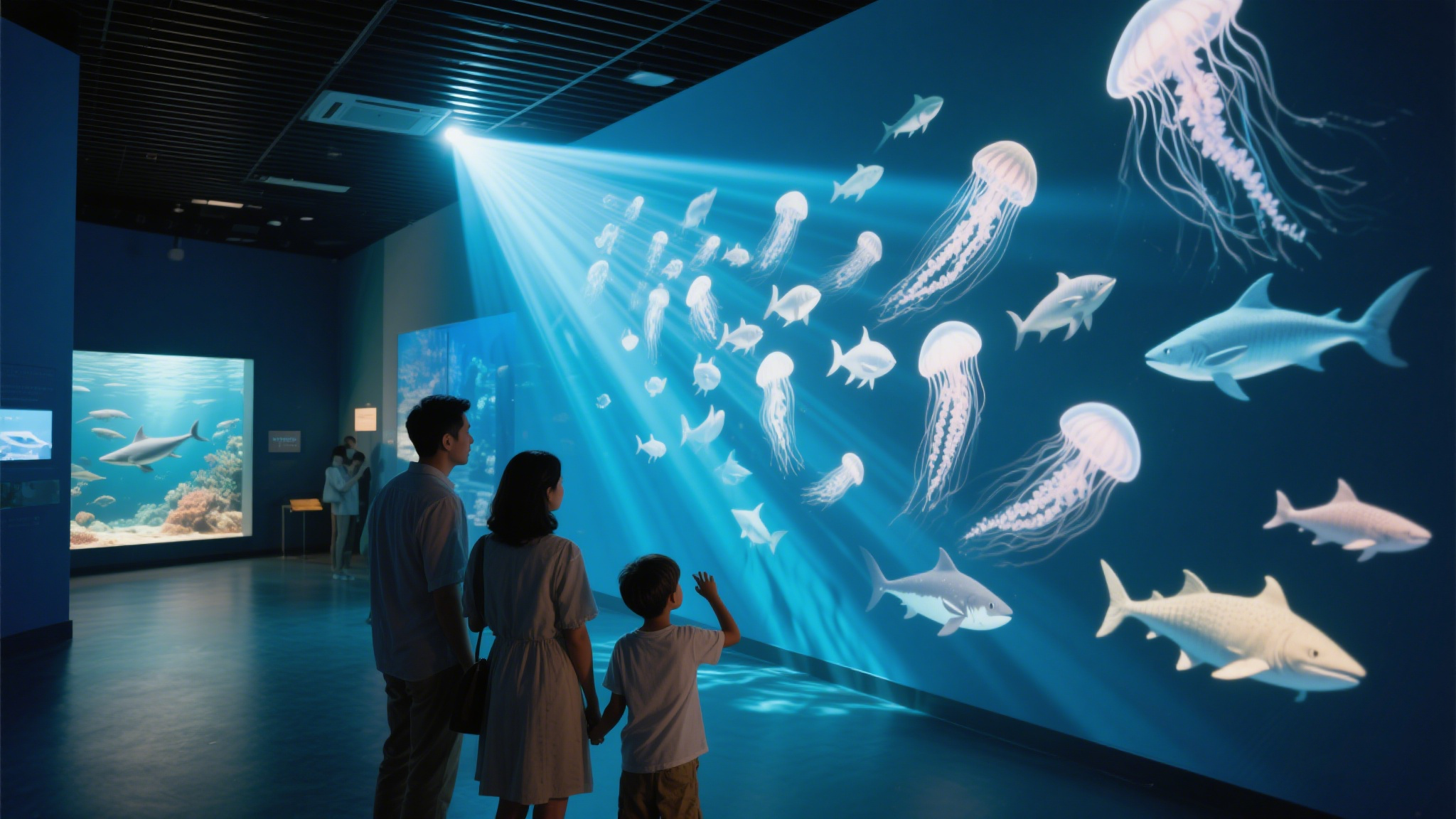 Noparde's Projection Project Transforms Aquarium Experiences | Noparde
