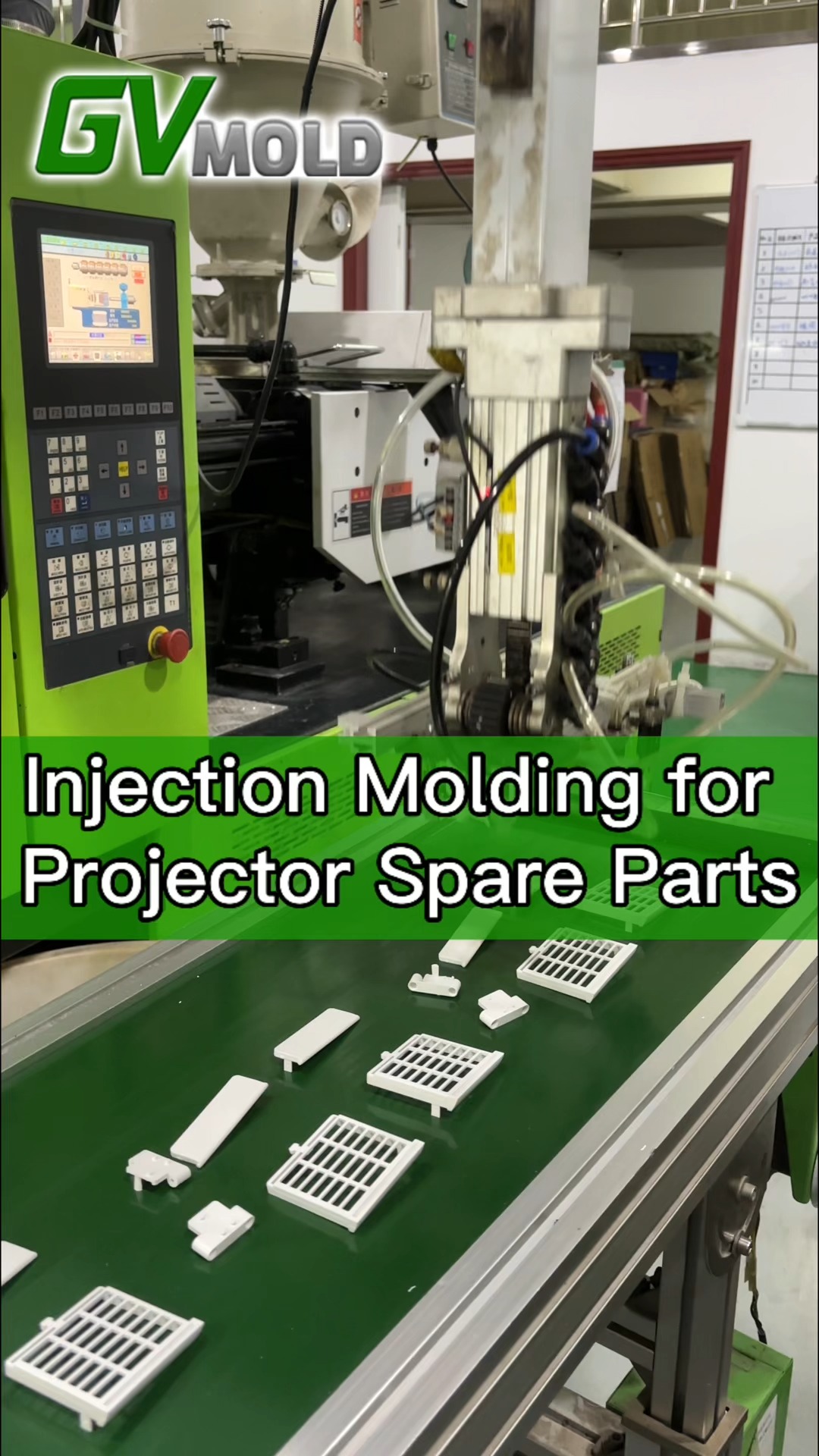 Injection Molding for Projector Spare Parts | GV Mold