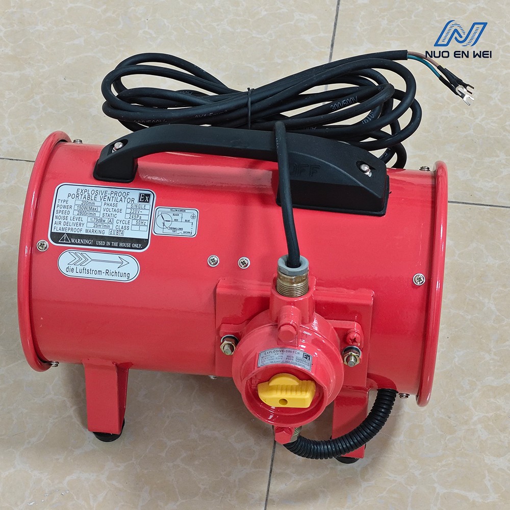 Explosion Proof Ventilation Fan | Single-Phase Confined Space ...