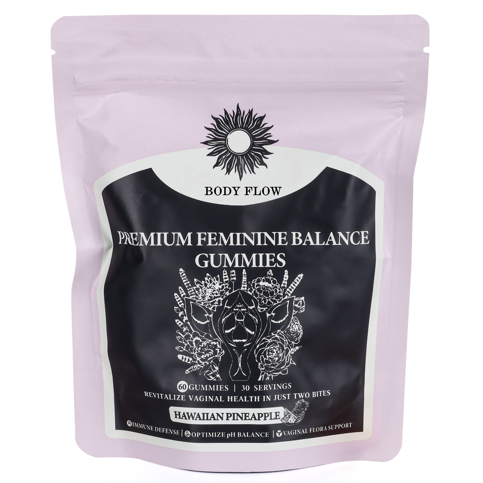 Bodyflow Premium Feminin Balance Gummies for Women's Health & bien-être ...