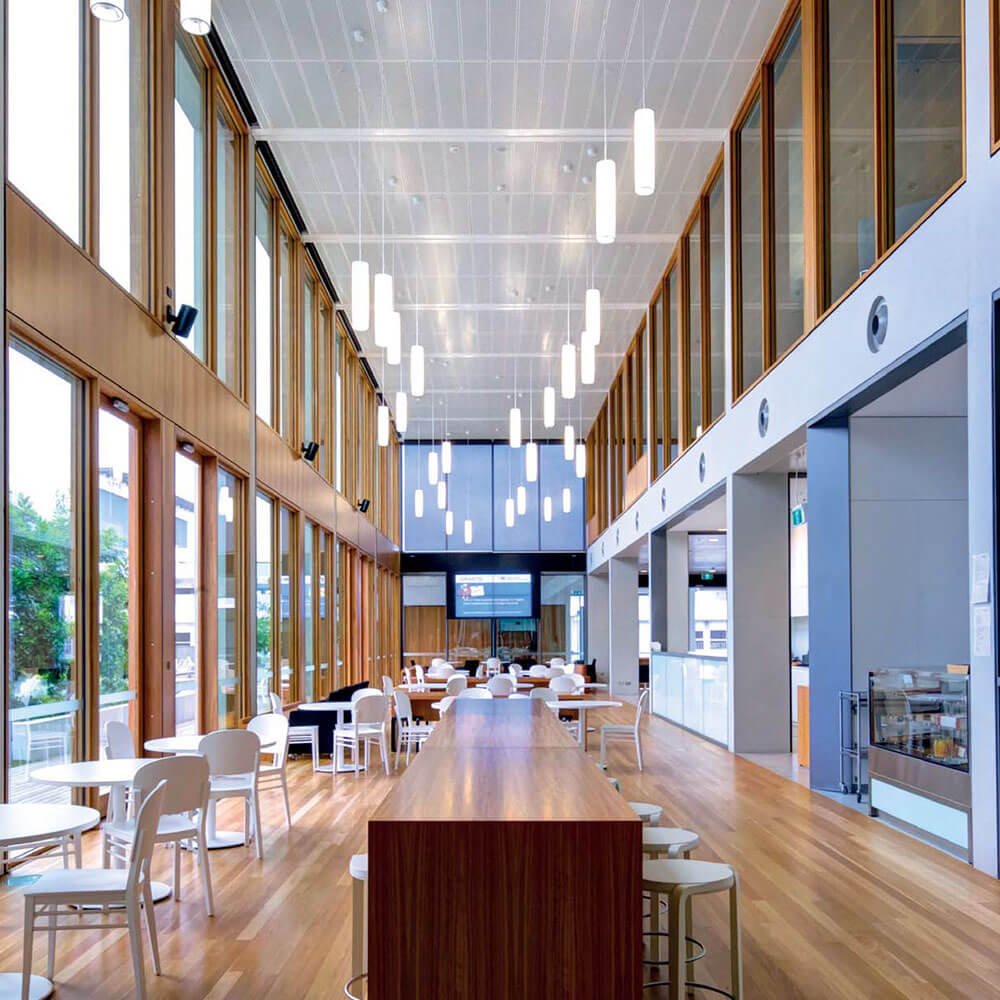 How RPlank Panels Transform Commercial Office Ceilings