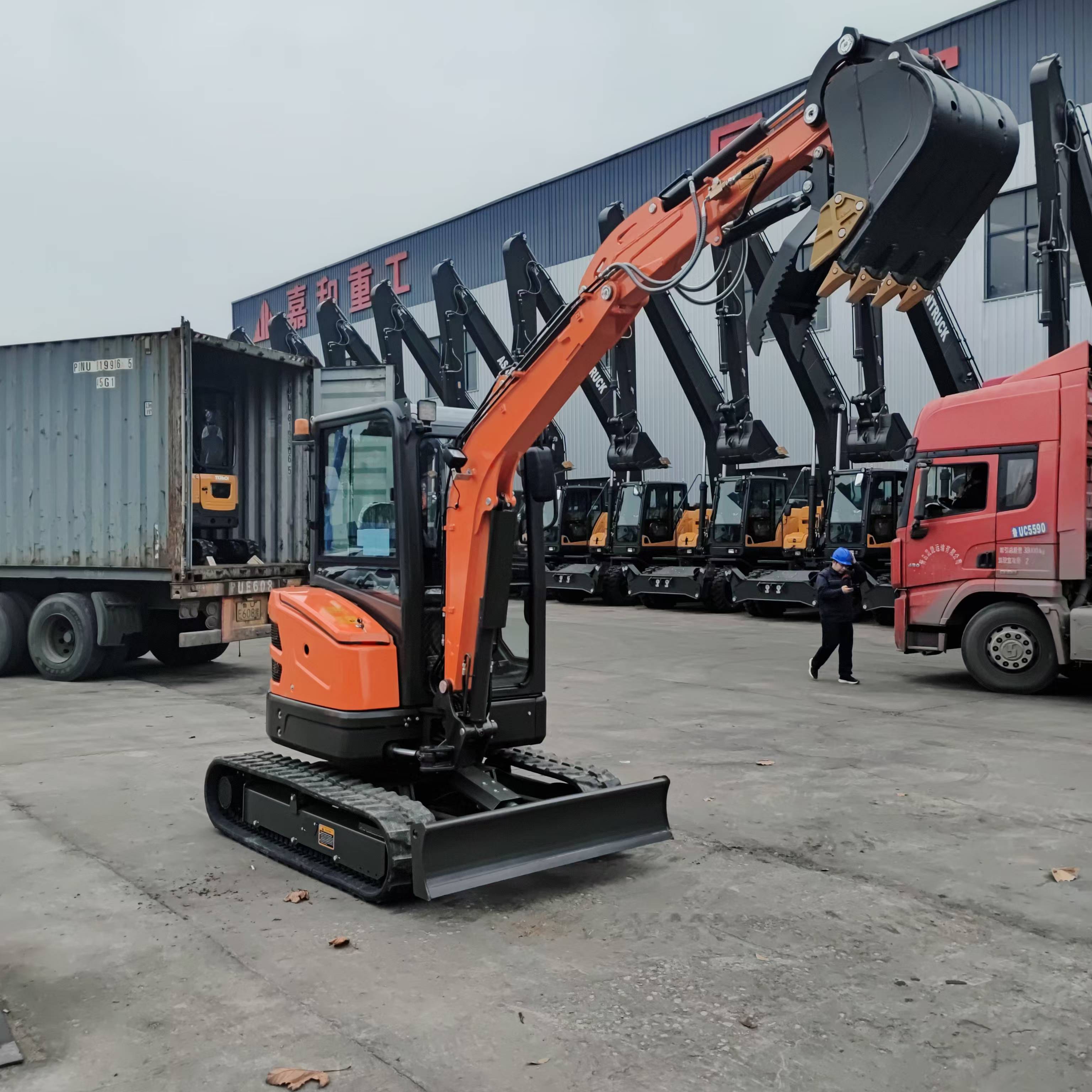 3 Ton Small Digger CE, EPA Euro5 Certificates Crawler 3 Ton Mini ...