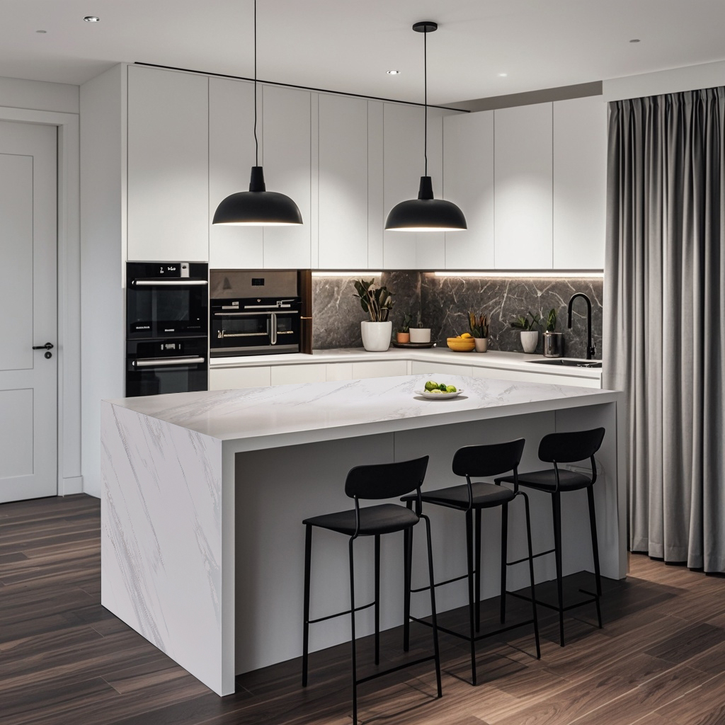 Custom Kitchen Countertops for Malaysia Hotel Project | KingKonree