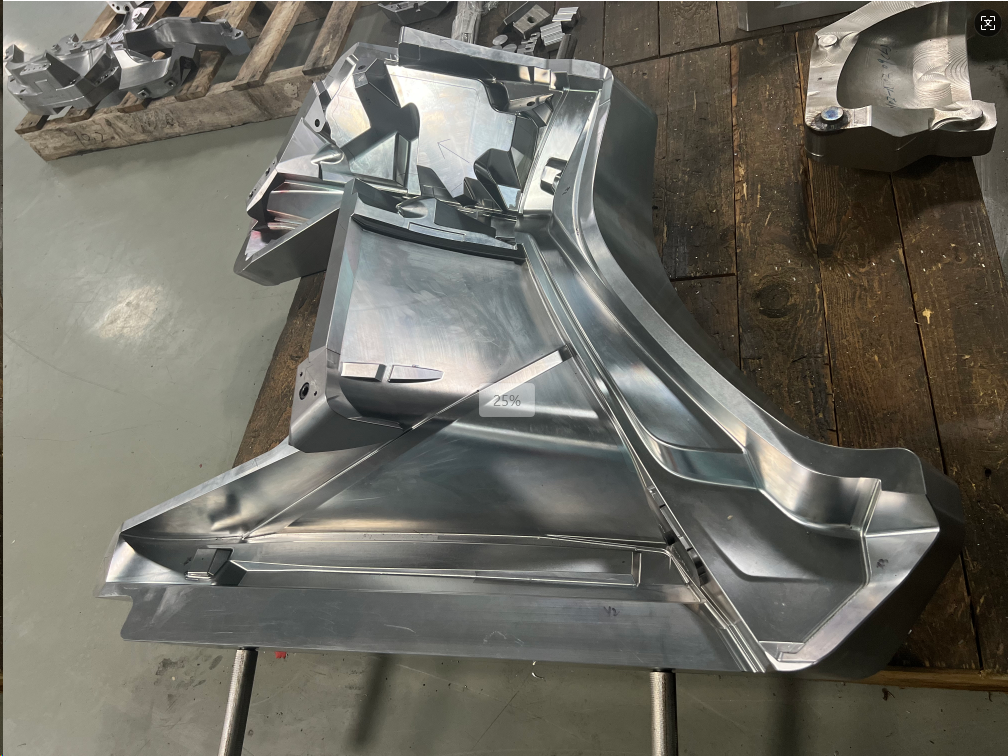 CNC Machining of Large Automotive Plastic Injection Molds: 3-Day Rapid ...