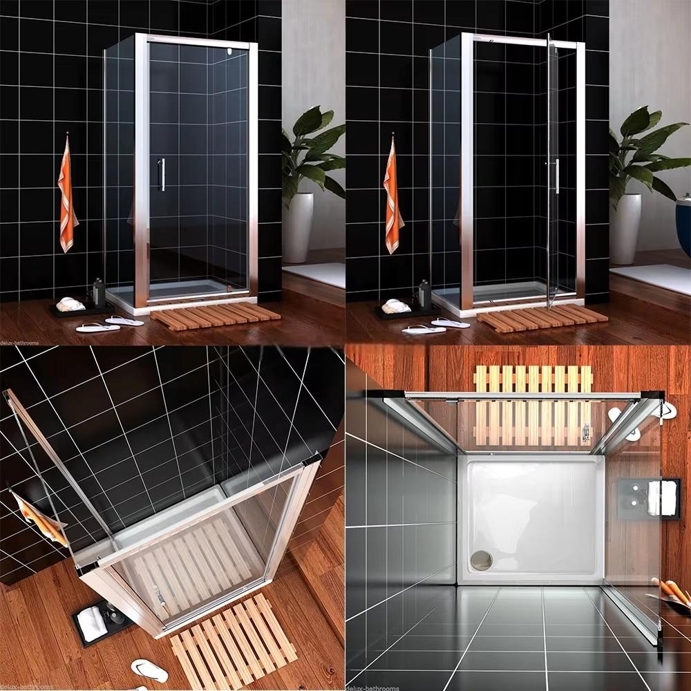 What Is the Difference Between Hinge and Pivot Shower Doors?